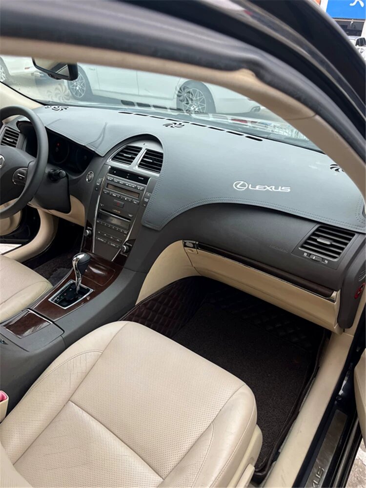 Солнцезащитный чехол для приборной панели Lexus ES240/ES350 2006-2012 - УФ-защита и теплоизоляция, серый