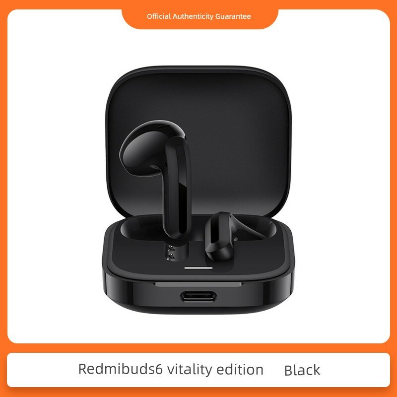Redmi Buds 6 Vital Edition беспроводные наушники Bluetooth черного цвета для повседневного использования