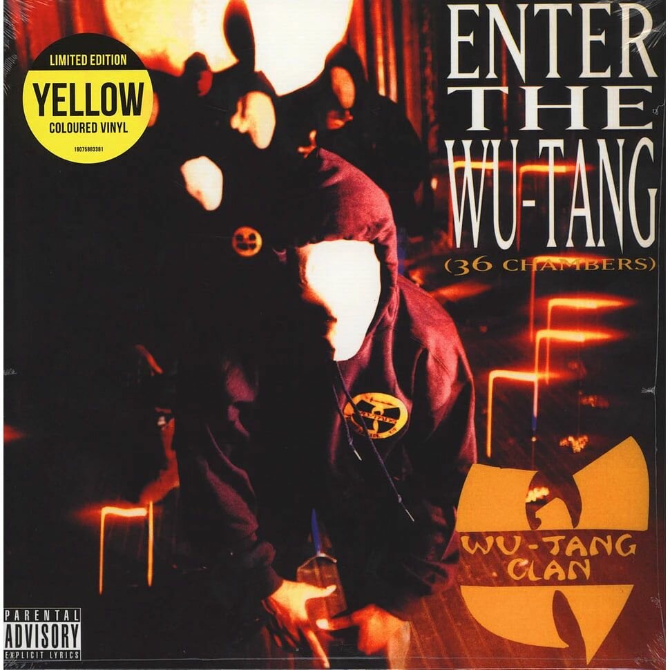 Виниловая пластинка Wu-Tang Clan - Enter The Wu-Tang 36 Chambers (LP) желтый винил