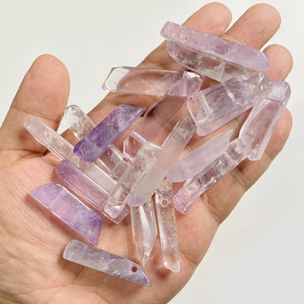 Бусины из аметиста, цвет NO.5 Amethyst, 5 шт.