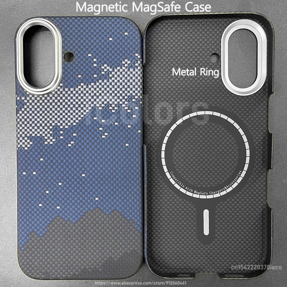 Чехол MagSafe для iPhone, Galaxy(Mag)Ring, арамид