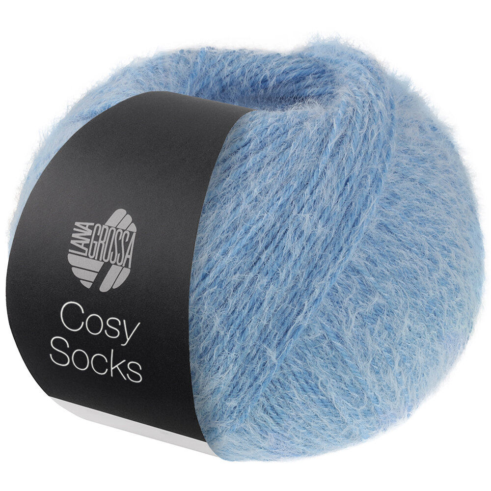 Носочная пряжа Lana Grossa Cosy Socks MW 100 (04 Ligh Blue) 1 моток