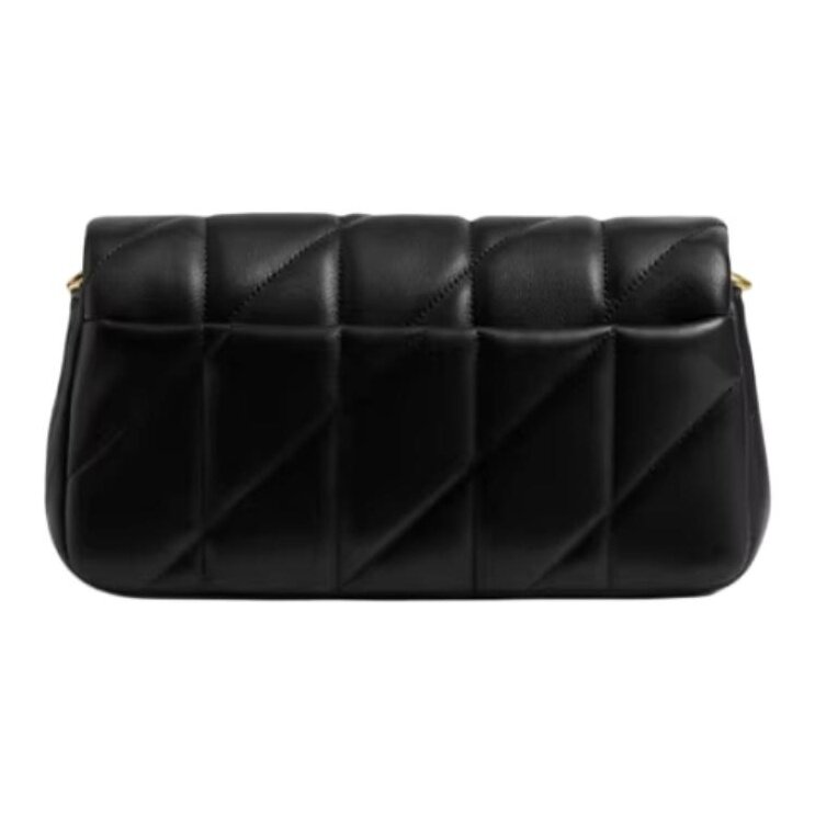 Сумка Coach, фактура матовая, black — фото 1