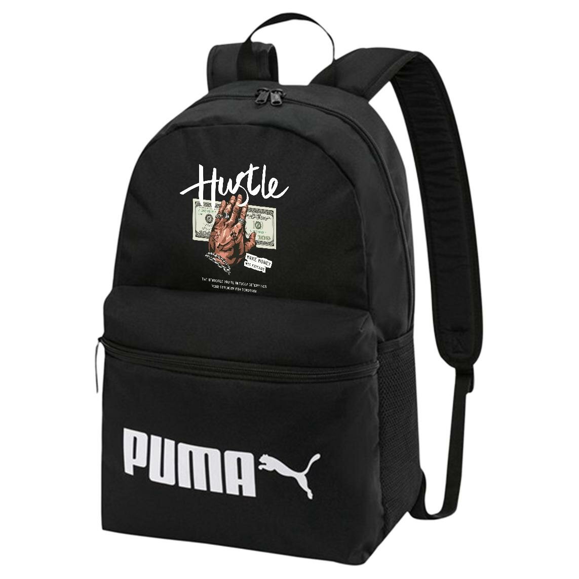 Рюкзак унисекс PUMA Fabric Regular Pure Black, 1336284421