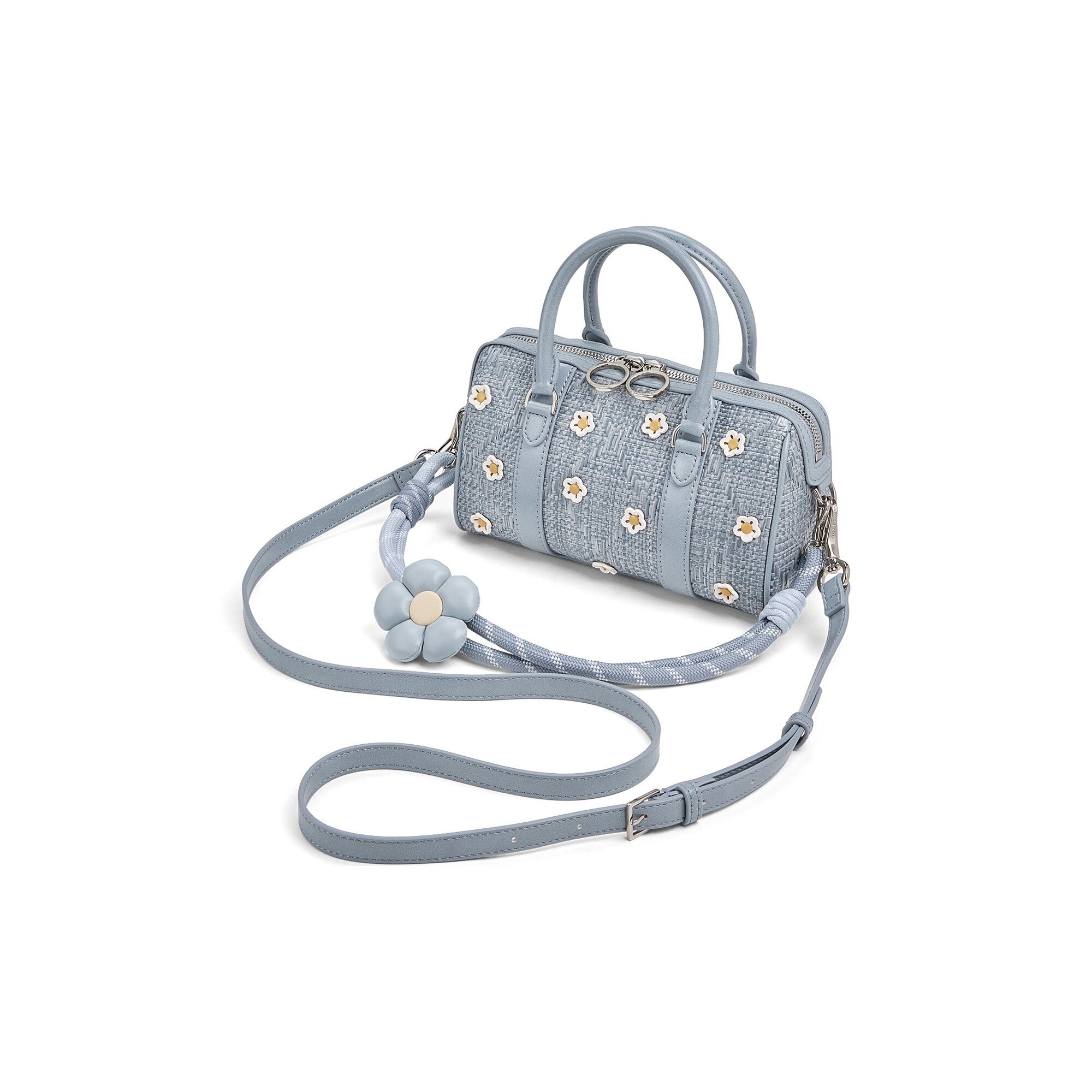 Сумка CHARLES & KEITH, фактура плетеная — фото 1