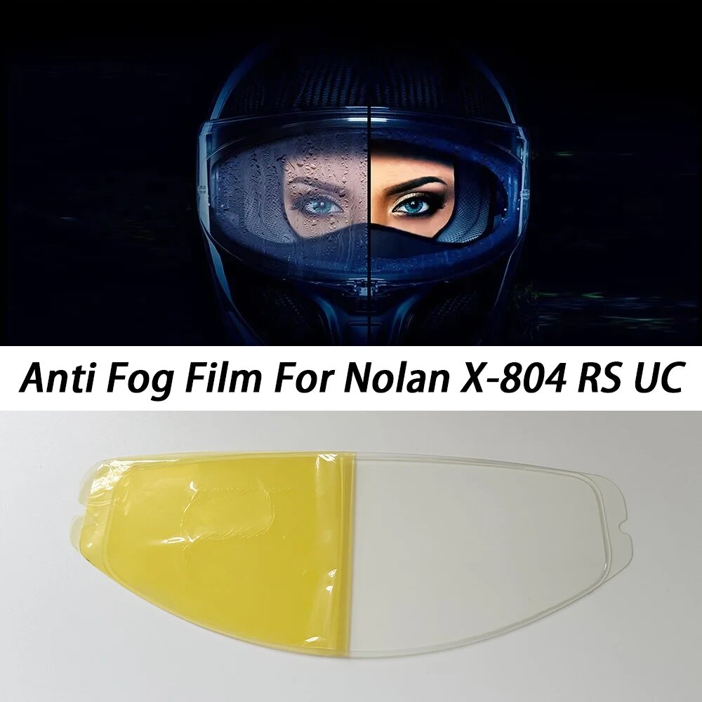 Козырек для мотоциклетного шлема, противотуманная пленка для Nolan X-804 RS UC X 804, противотуманные аксессуары для линз для шлема