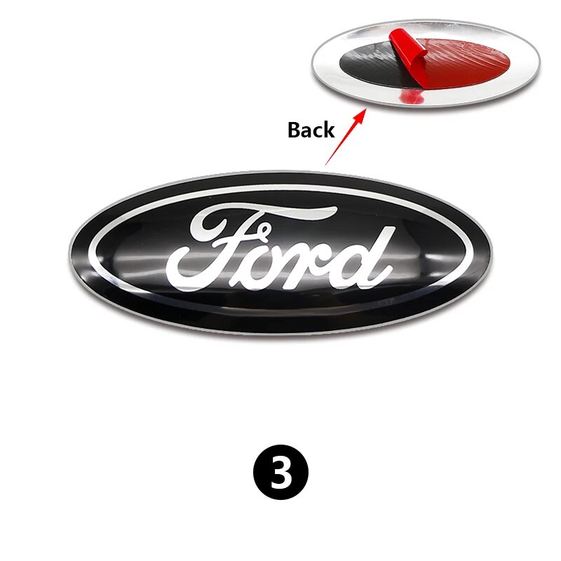 Металлический значок Ford FG Ford 3 для решетки