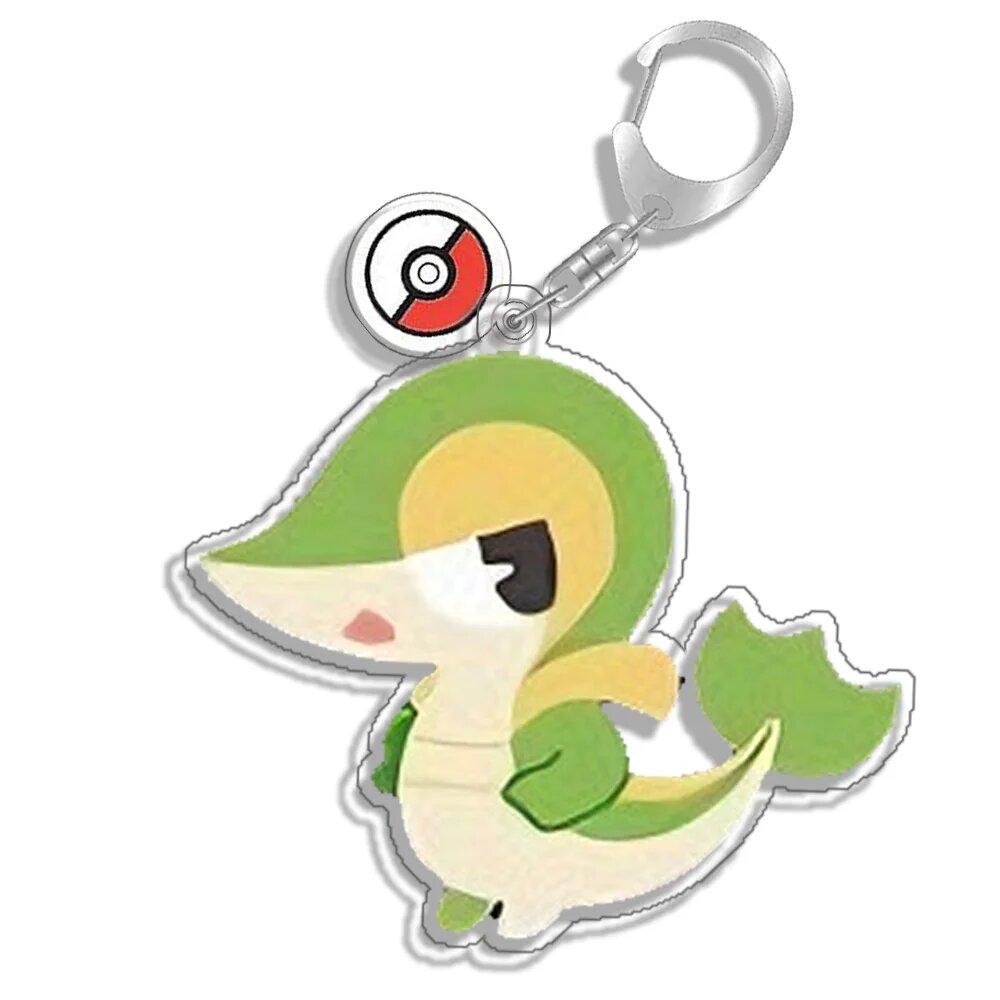Брелок Pokemon Sprigatito, акрил, цвет pocket Snivy2