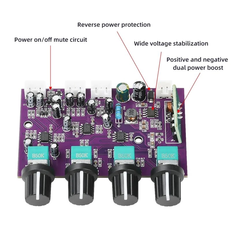 Усилитель звука FGHGF Audio Mixer Preamp Board