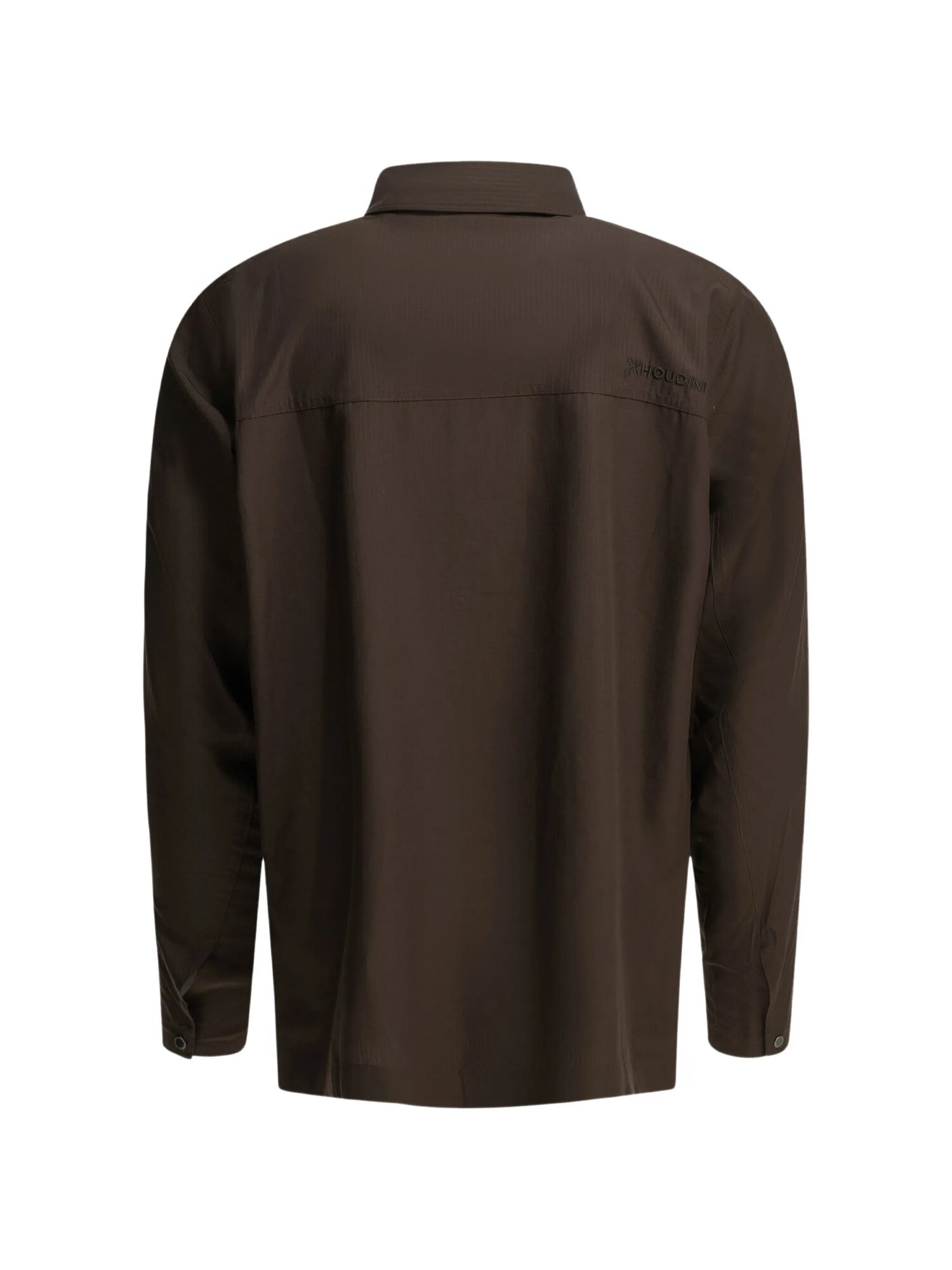 Топ Houdini Ripstop logo-embroidered coat, размер 50, brown — фото 1