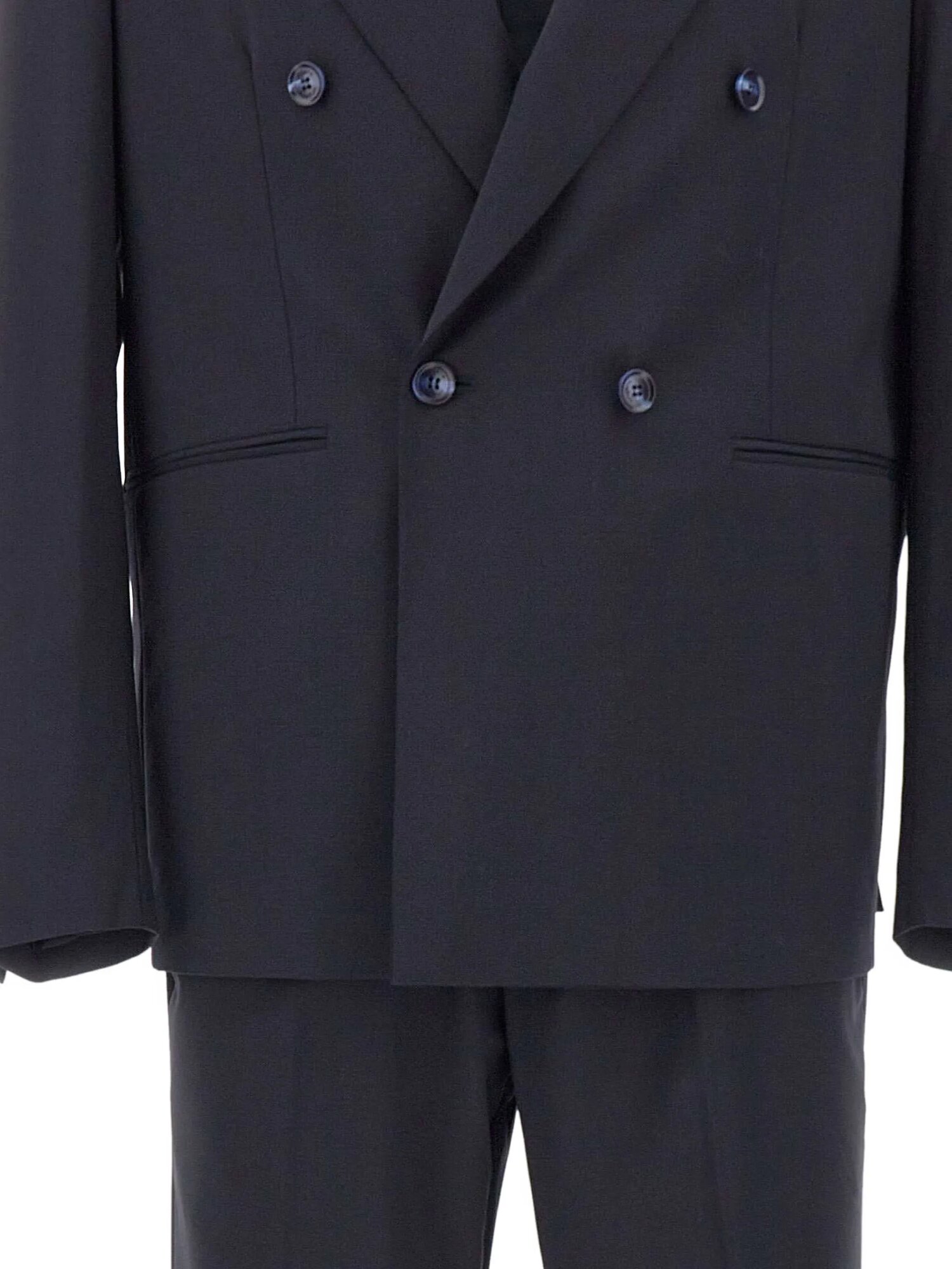 Комбинезон Ungaro Double-breasted peak-lapel suit, размер 48, blue — фото 1