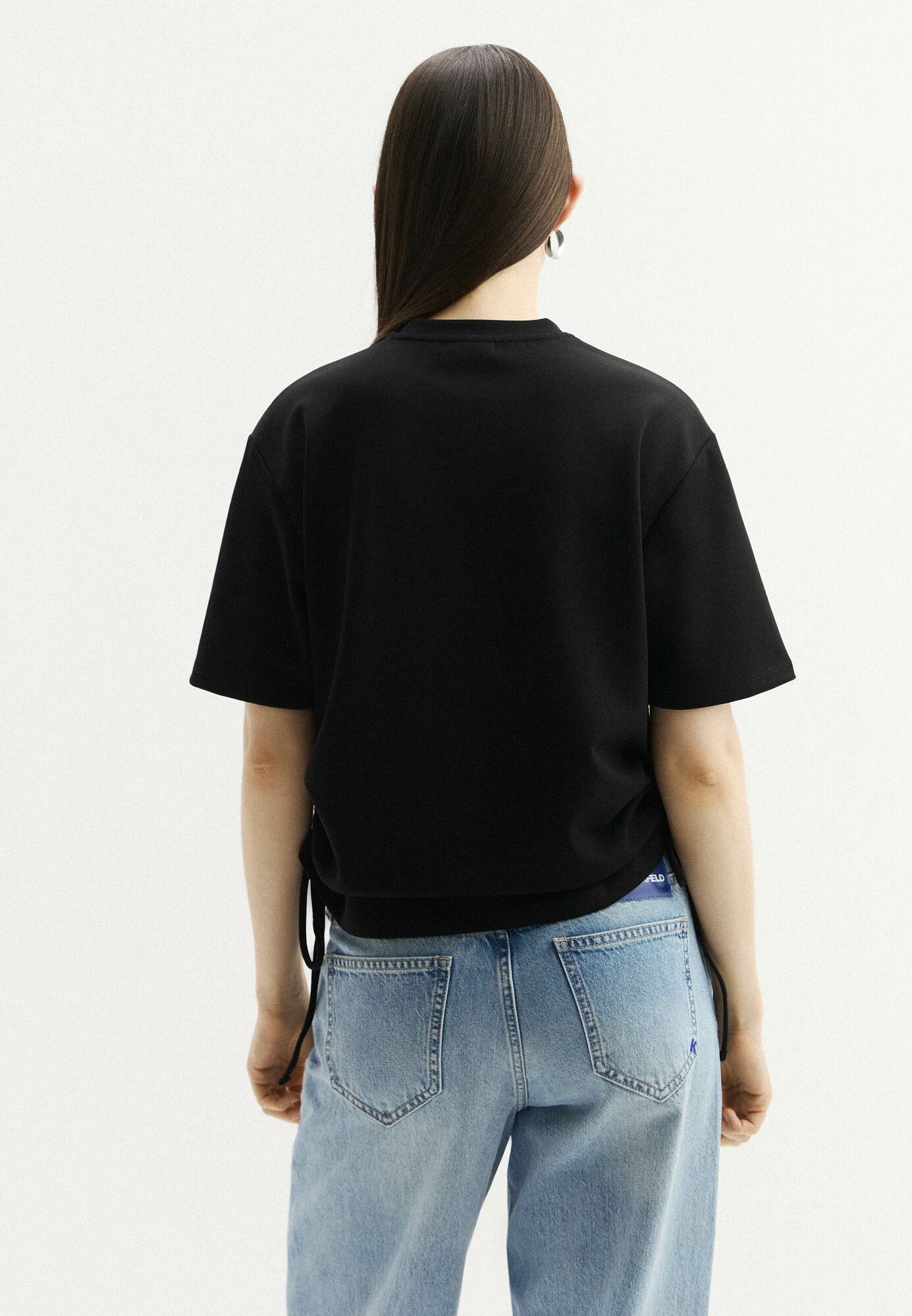 Футболка KARL LAGERFELD JEANS, размер S, черный — фото 1