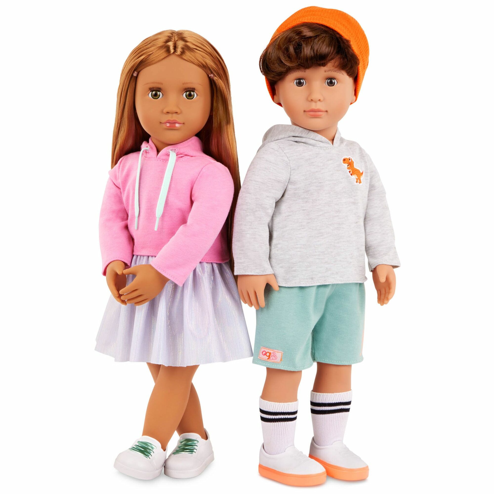 Кукла Our Generation - Набор кукол с мягким телом Lizzie & Oliver/Лиззи и Оливер, 46 см. - BD31559Z