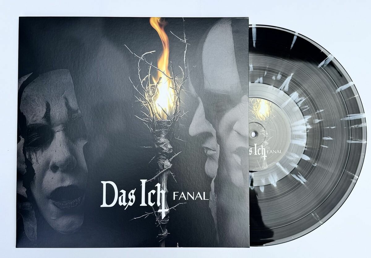 DAS ICH Fanal 2025 Limited edition Splatter Black/White Vinyl LP - Виниловая пластинка