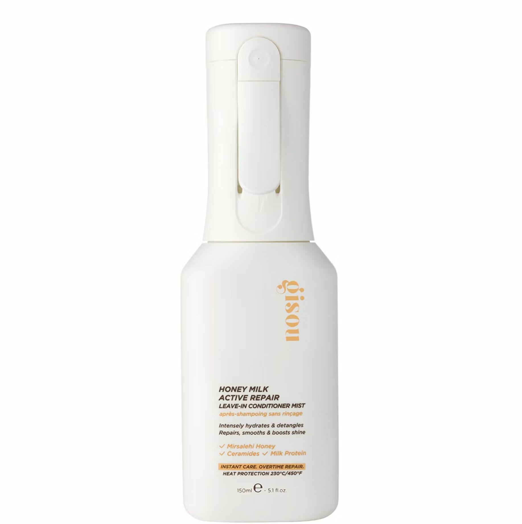 Gisou Кондиционер-спрей для волос Honey Milk Active Repair Leave-In Conditioner Mist 150 мл