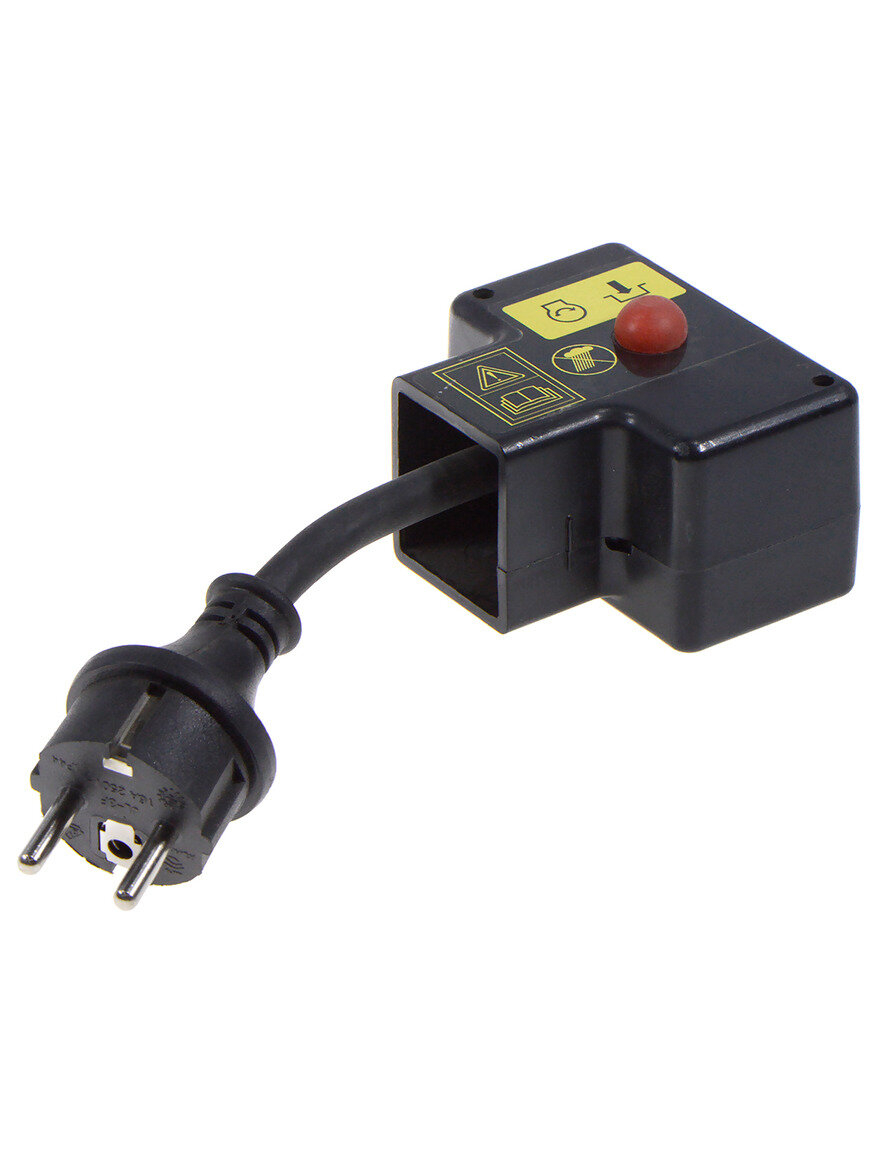 Сетевой разъём для снегоуборщика HUTER SGC 6000 (s/n до ZME031~)