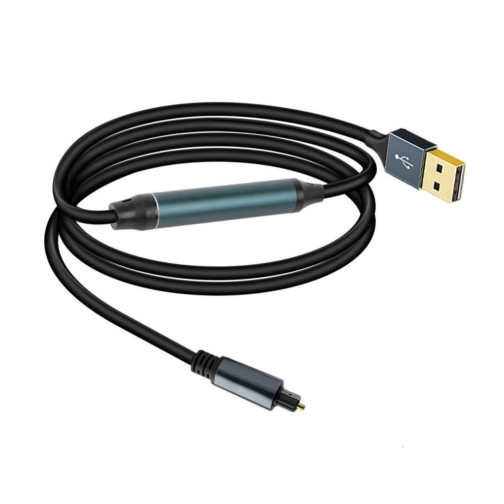 Цифровой оптоволоконный аудиокабель SPDIF, 1.2m