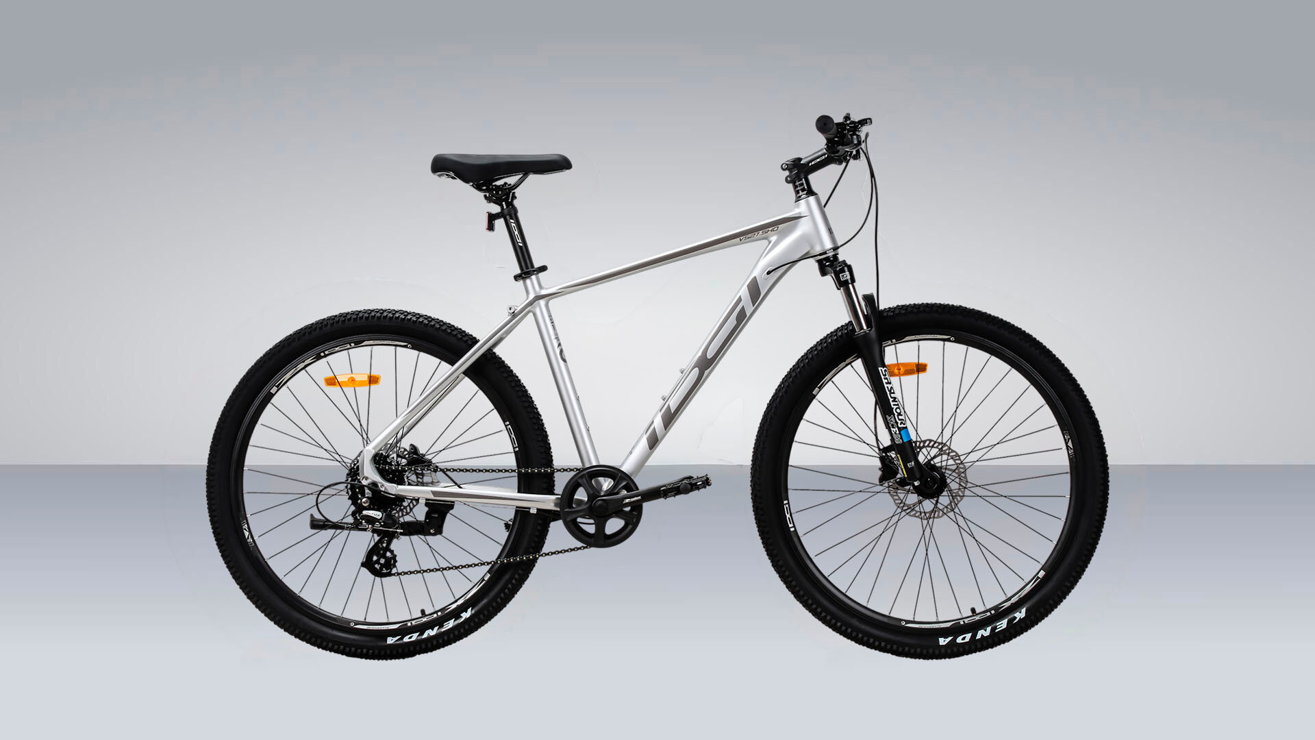 Велосипед горный IDGI VS 27.5- Shimano Altu-8, SUNTOUR XCE-100, Кассета, Гидравлика, Полированные швы,