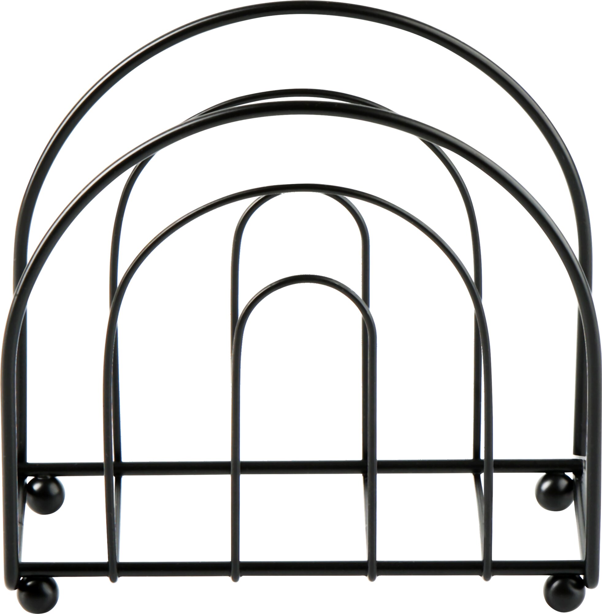 Салфетница HOMECLUB Black, металл Арт. Nhol-01