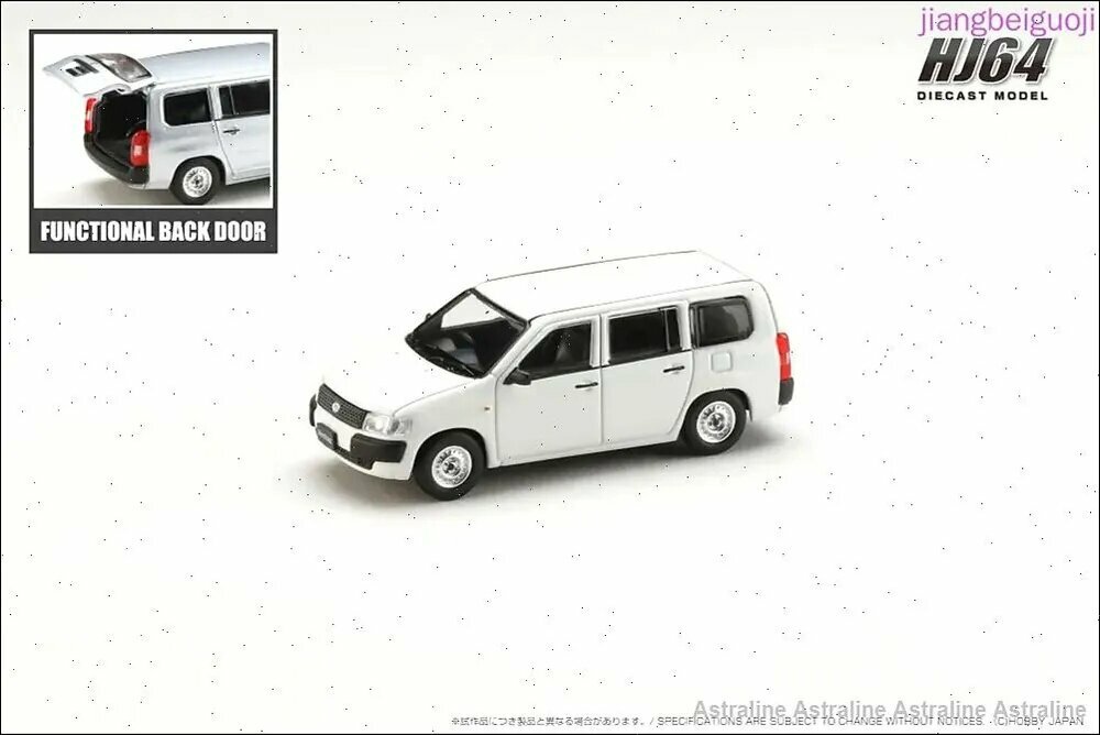 Машинка модель Hobby Japan 1/64 Toyota PROBOX VAN DX alloy car model