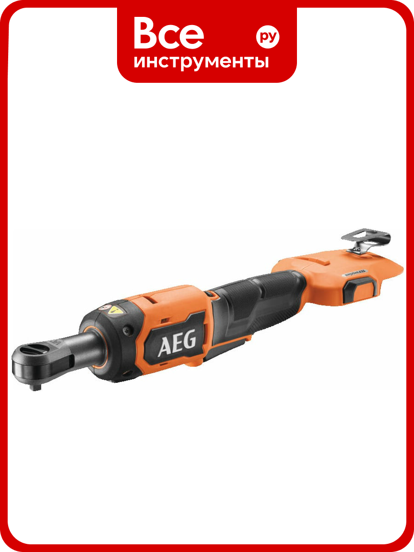 Трещотка бесщеточная AEG BSS18R14BL-0 1/4 18В профессиональный инструмент с бесщеточным мотором и квадратным патроном