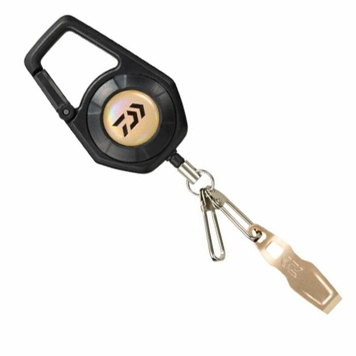 Кусачки DAIWA LINE CUTTER II CARABINER REEL SET WITH C 40 GOLD