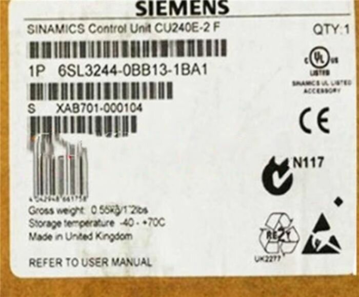 Модуль SIEMENS 6SL3244-0BB13-1BA1 Control Unit