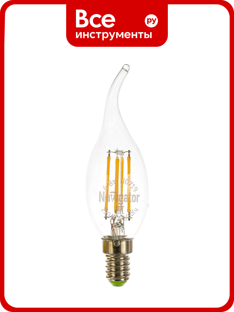 Лампа Navigator NLL-F-FC35-6-230-2.7K-E14 61355
