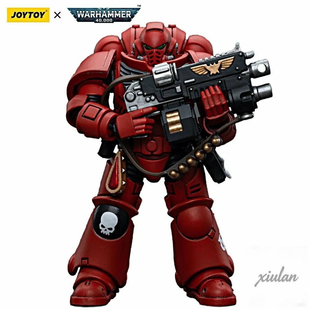Подвижная фигурка JOYTOY 1/18 Warhammer 40K Подарочная модель Ангелы крови Заступники