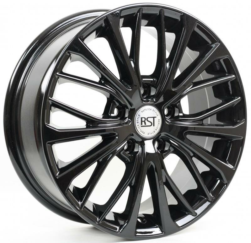 Диск автомобильный литой RST R036 16x6.5 5x114.3 et39 dia60.1 Чёрный