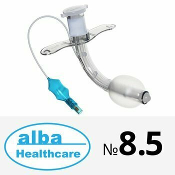 Трубка трахеостомическая с манжетой размер 8.5 ПВХ Alba Healthcare