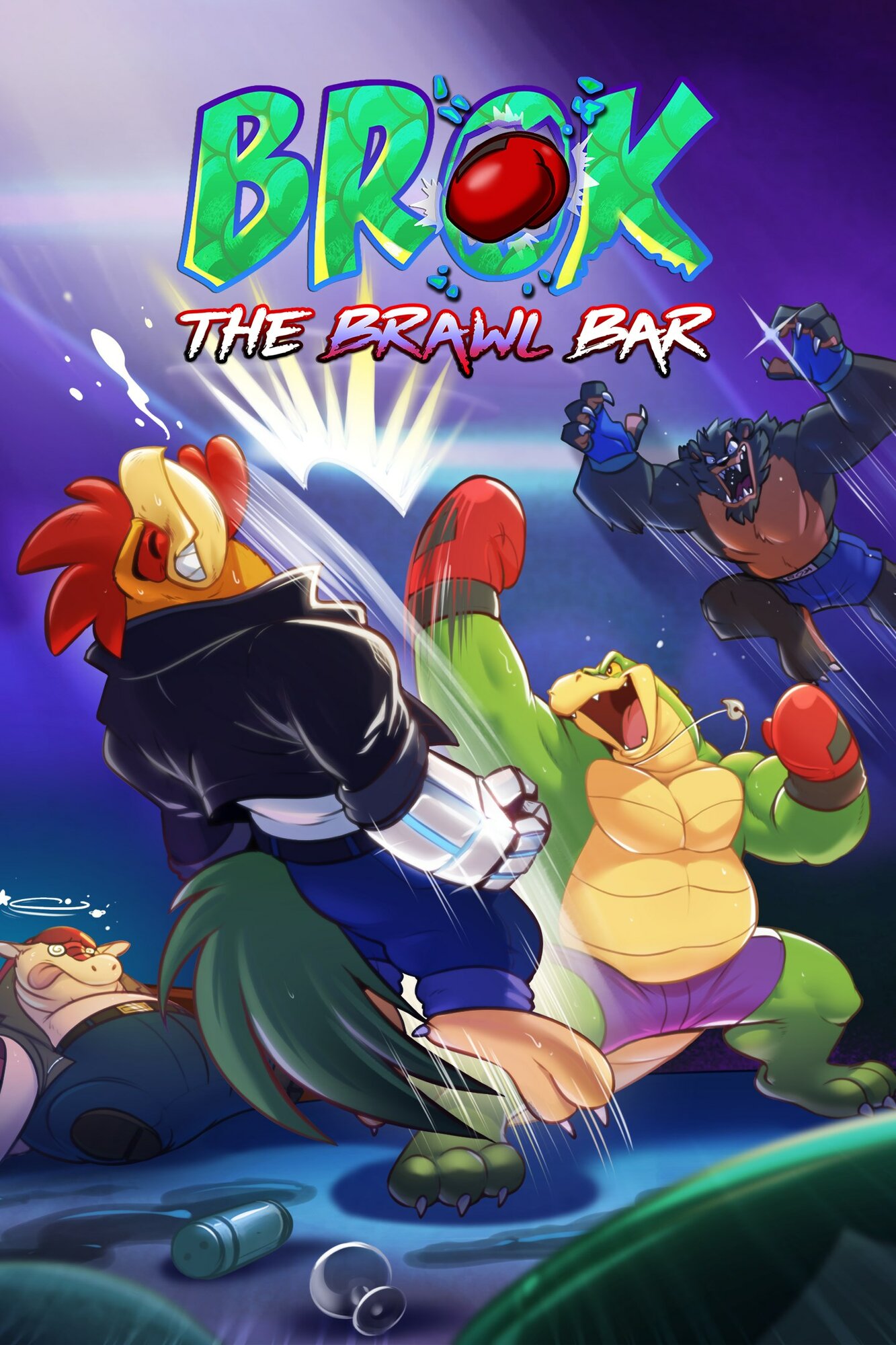 Игра BROK: The Brawl Bar — Xbox Series X|S, Xbox One, PC — Цифровая версия