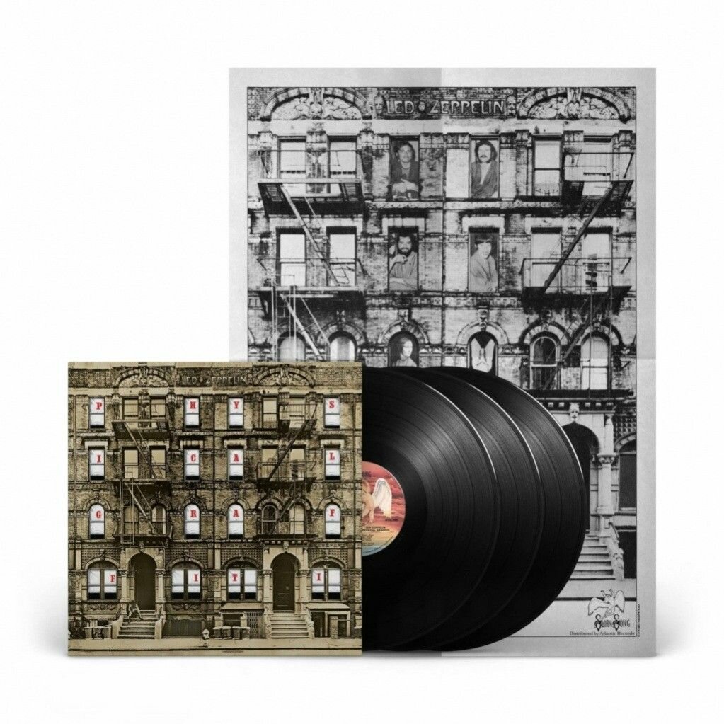 Led Zeppelin. Physical Graffiti (3LP 12"/Deluxe Edition/50th Anniversary Edition/Reissue/Виниловая пластинка)