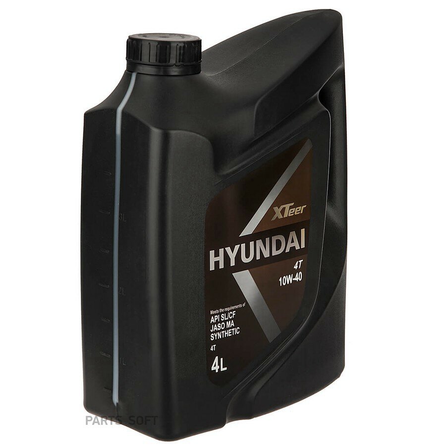 Масло моторно HYUNDAI XTeer 4T 10W40 4L от официального дистрибьютора, HYUNDAI-XTEER, артикул 1041016