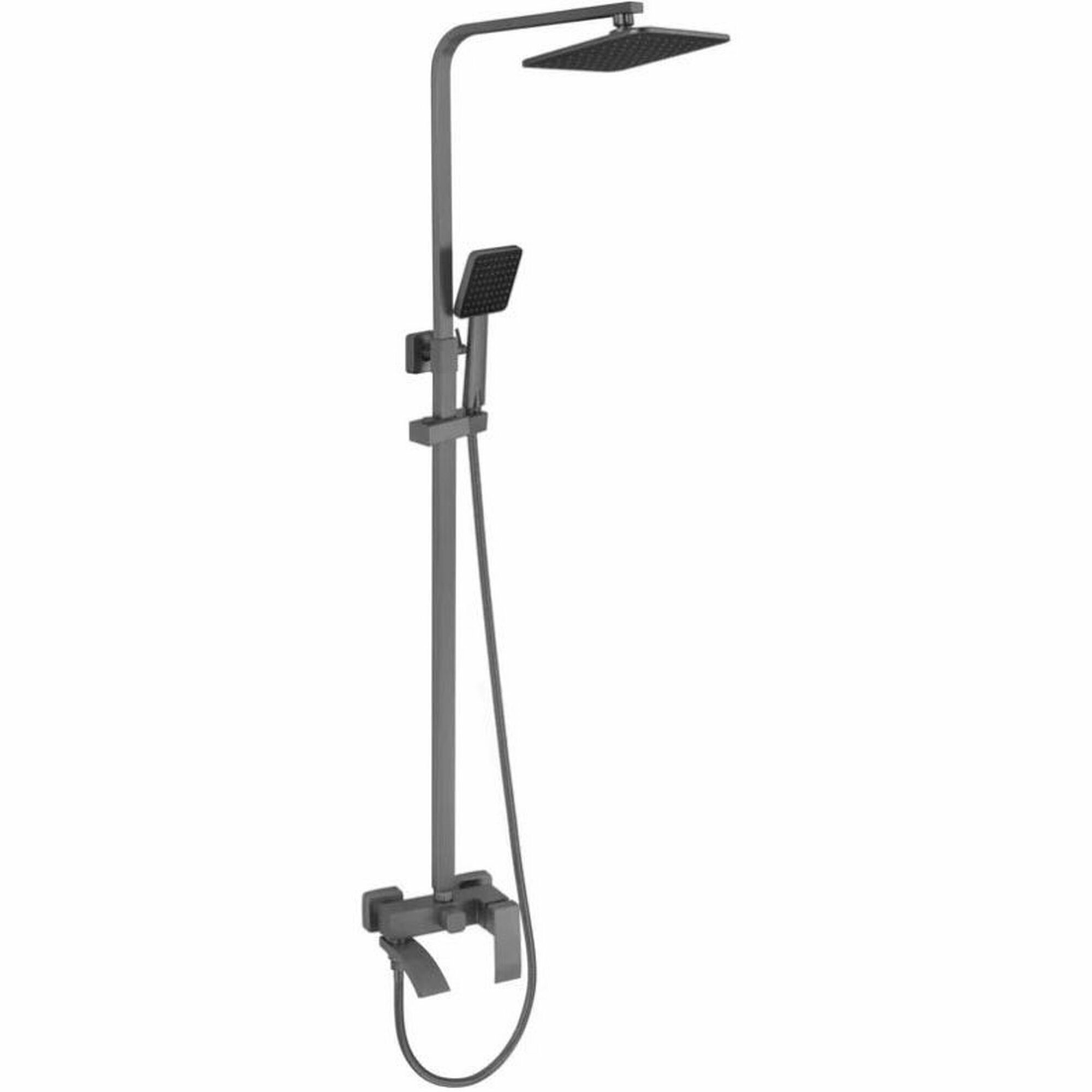 Душевая стойка Fmark (Фмарк) FS8645-1Q, графит