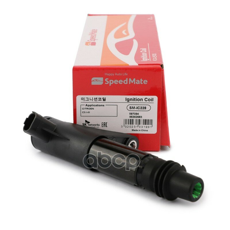 Катушка зажигания CITROEN C5 I, II, III, C6 PEUGEOT 406,407,607 RENAULT Laguna II 597094 SpeedMate арт. SM-IC228