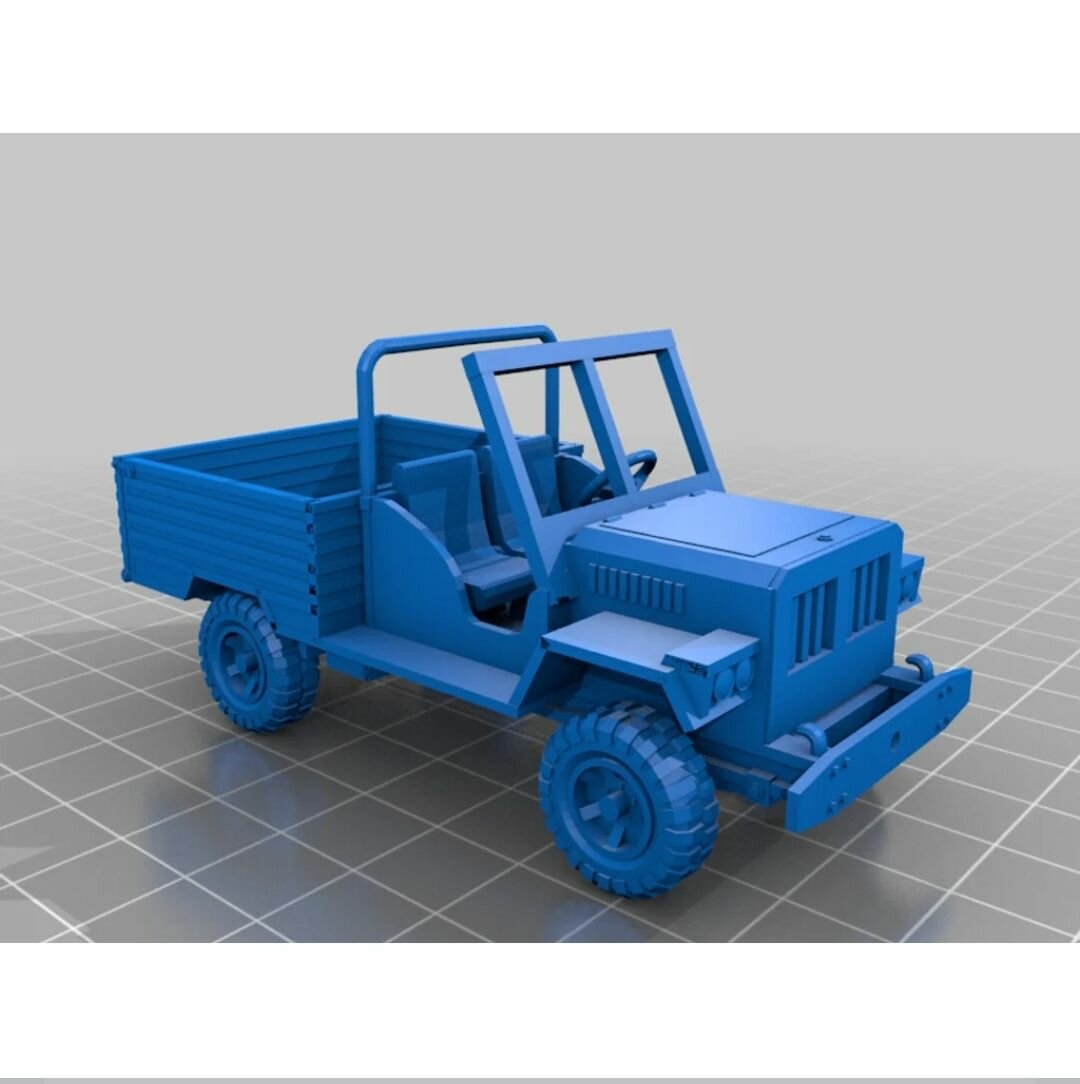 W3 Pickup. Масштабная модель 1:72.