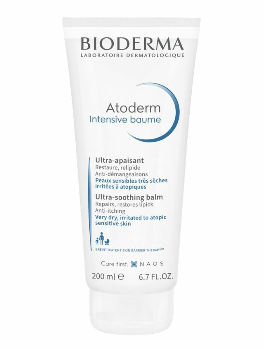 Bioderma Атодерм Интенсив бальзам липидовосстанавливающий 200 мл