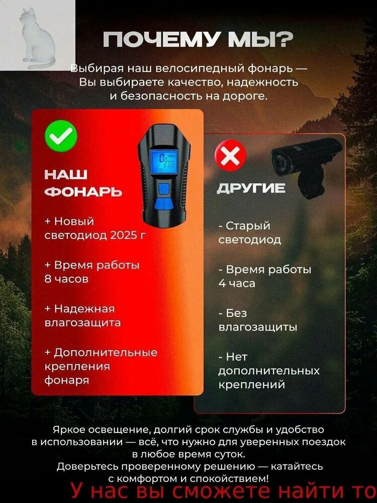 Фонарь для велосипеда — фото 1
