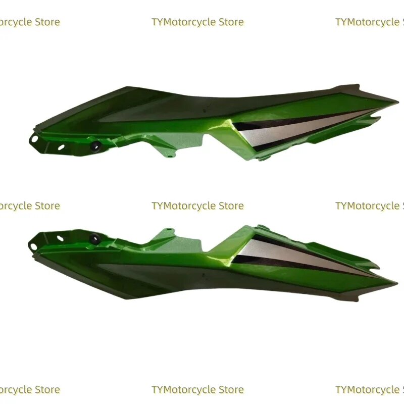 Обтекатель боковой Kawasaki Z250/Z300/Ninja250/300, зеленый Pearl green 2