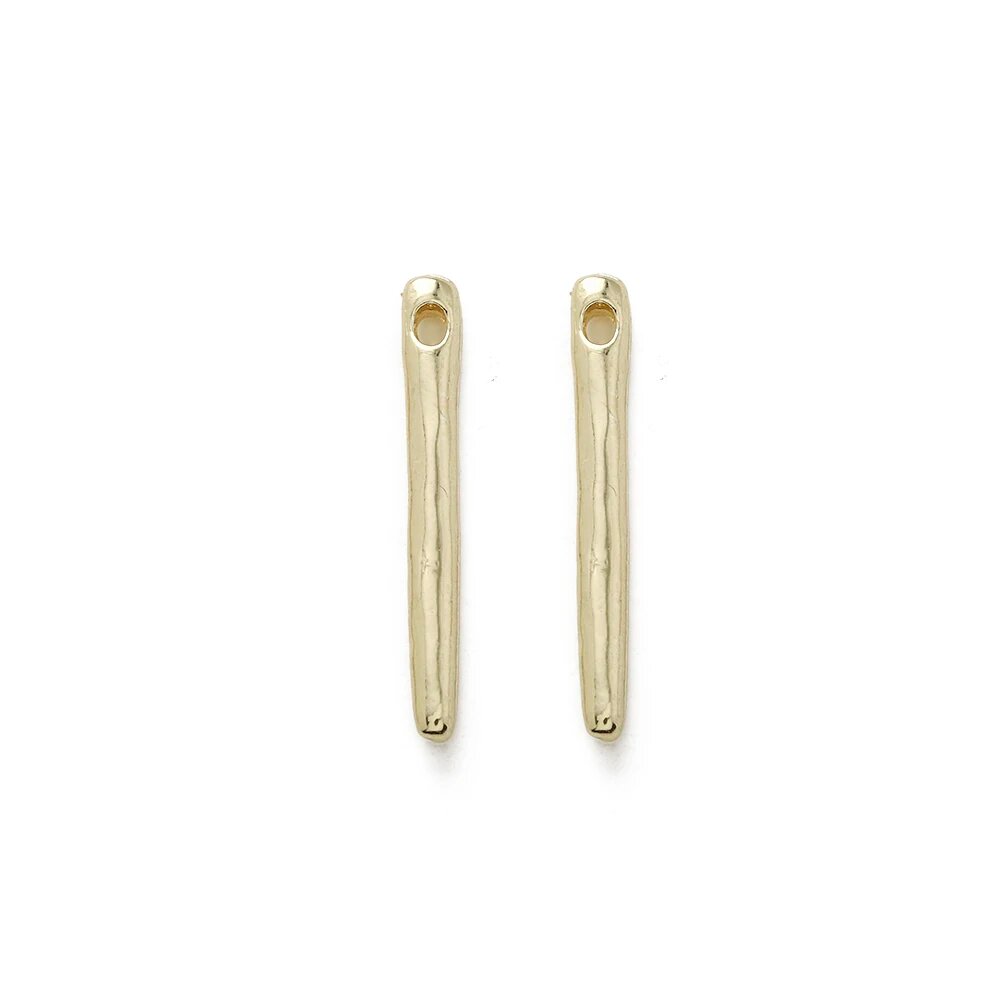Подвески SunMoon золотые длинные для DIY gold color
