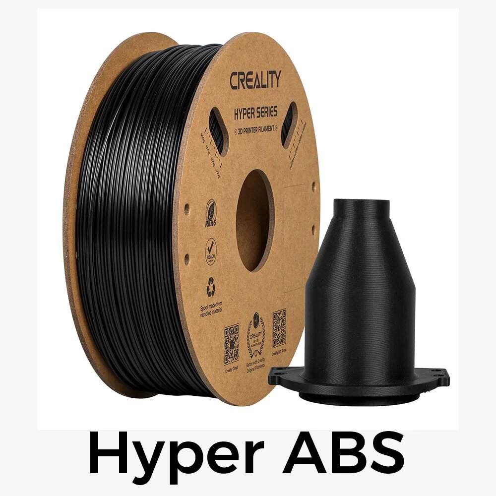 Creality Hyper ABS Black, 1 кг, 1.75 мм