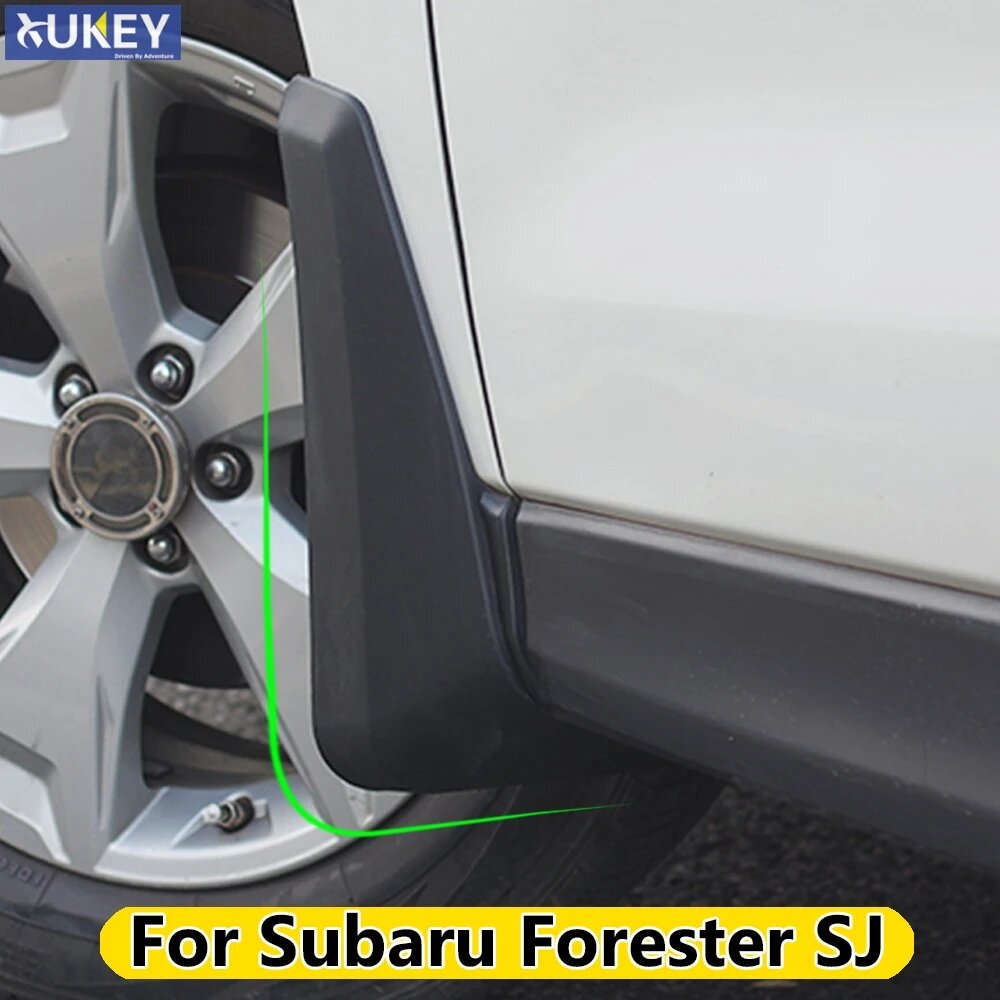 Комплект автомобильных брызговиков для Subaru Forester SJ 2014-2017 брызговики брызговики брызговики переднее и заднее 2015 2016 2018