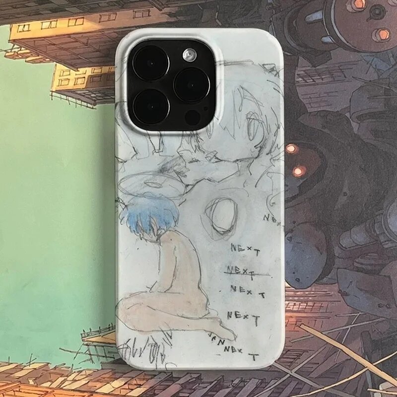 Чехол для iPhone 13 Pro с аниме-дизайном
