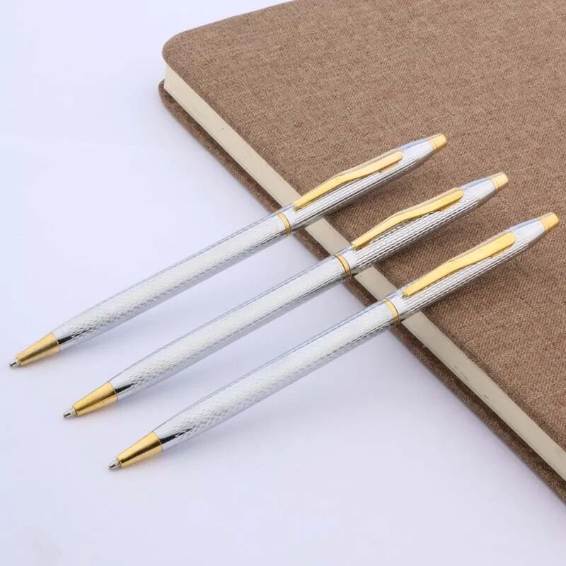 Шариковые ручки Chouxiongluwei 3 шт, Stainless steel flow