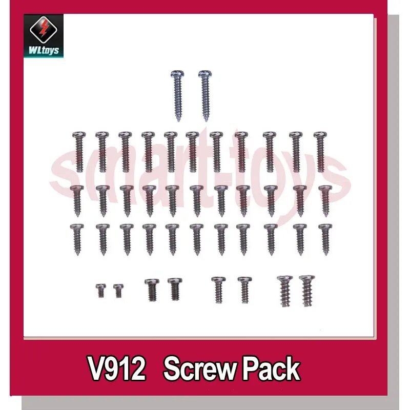 Набор винтов для WLtoys V912, цвет: V912 Screws set