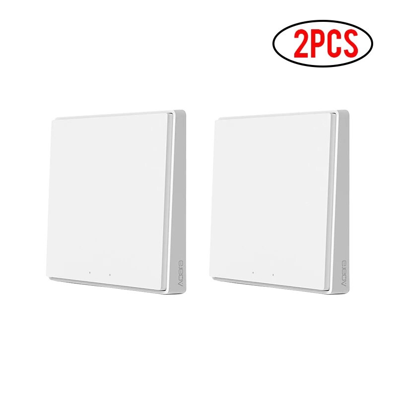 Aqara D1 Zigbee Беспроводная кнопка для умного дома Single Key 2pcs