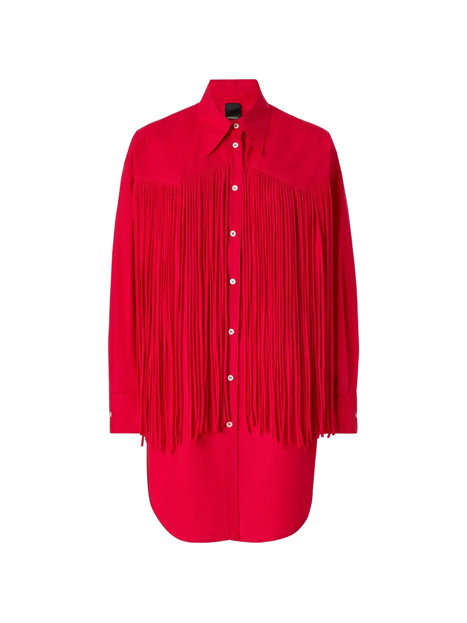 Платье Fringe-detail mini dress