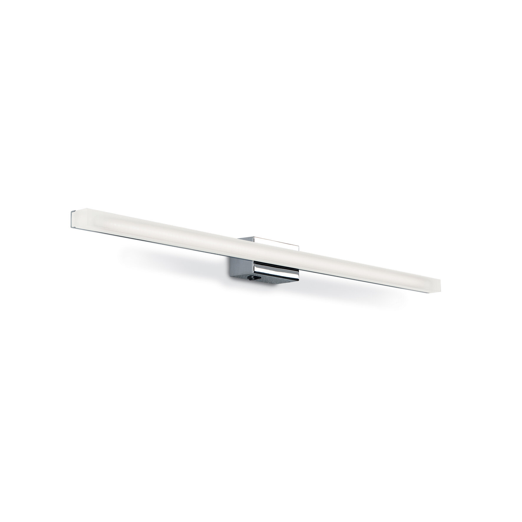 Светильник настенный ideal lux Line AP84 8.4Вт 740Лм 3000К IP20 LED 230В Хром/Белый Металл/Акрил Выключатель 031491.