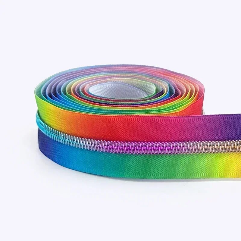 Нейлоновая молния Meetee 5#, 1-10 м CR2004-Colored, 5Meters